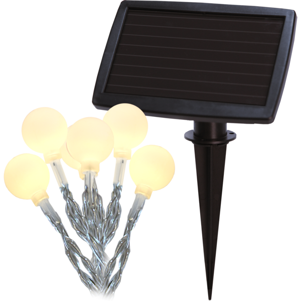 Solar Light Chain Globini - Christmas & decorative lighting for indoors ...