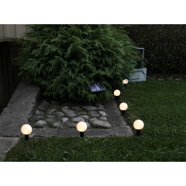 Solar Light Chain Globus - Christmas & decorative lighting for indoors ...