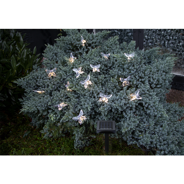 Solar Light Chain Papillon - Christmas & decorative lighting for ...
