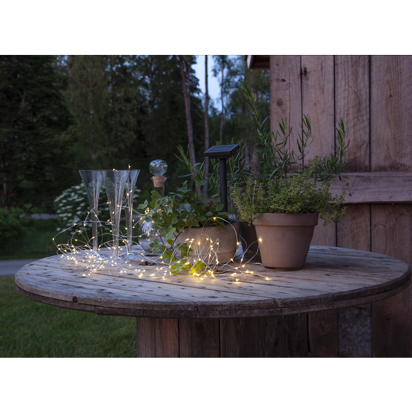 Solar Light Chain Dew Drop - Christmas & decorative lighting for ...