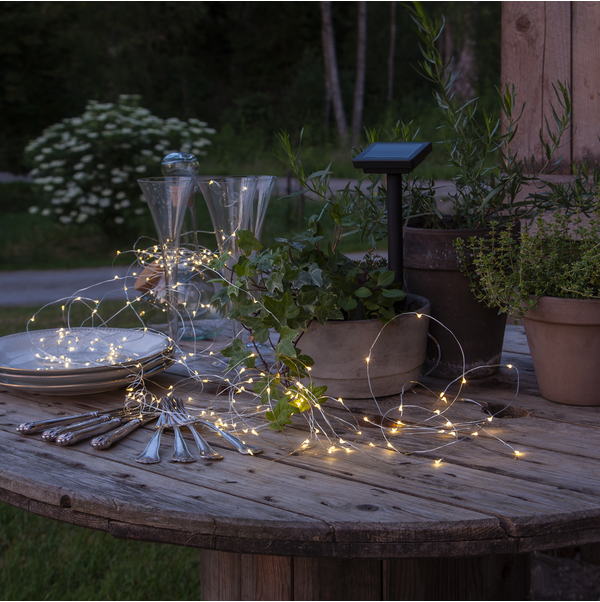 Solar Light Chain Dew Drop - Christmas & decorative lighting for ...