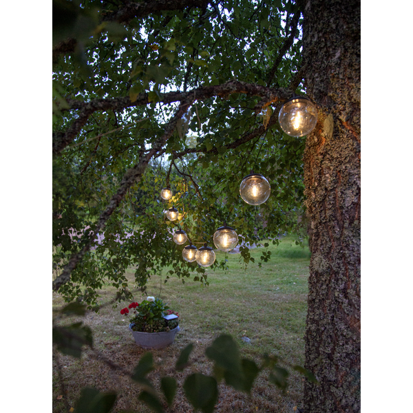 Solar Light Chain Globe - Christmas & decorative lighting for indoors ...